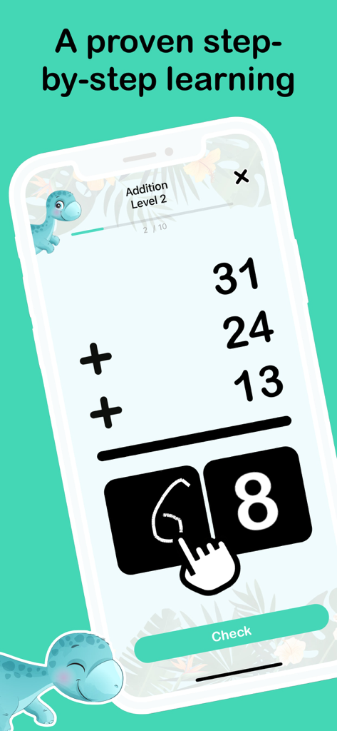 Dino Math Games for Kids - Education App | MWM