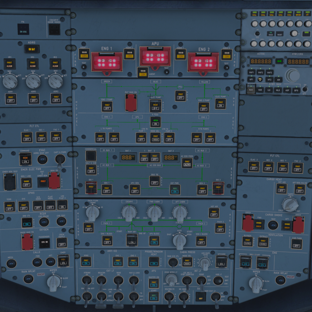 A320 Lights and Switches - Education App | MWM