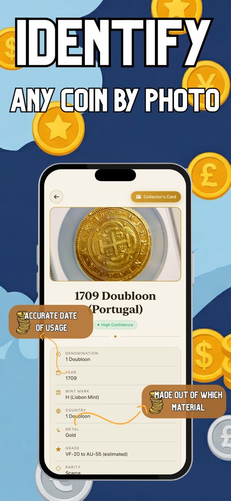 Coin Identifier: CoinEye - Reference App | MWM