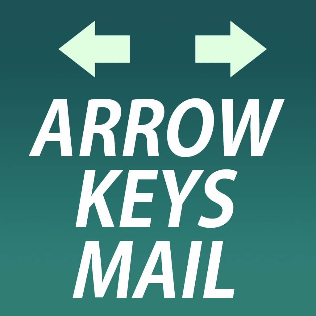Arrow Keys Mail Keyboard - Utilities App | MWM