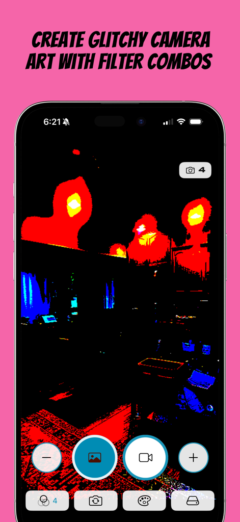 Distorted Camera - Photo & Video App | MWM