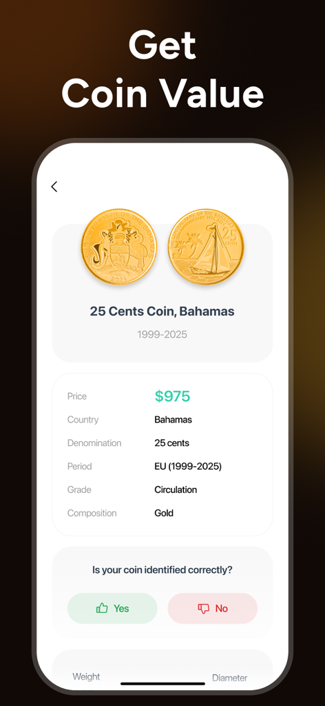 Coin Identifier · Coin Scanner - Reference App | MWM