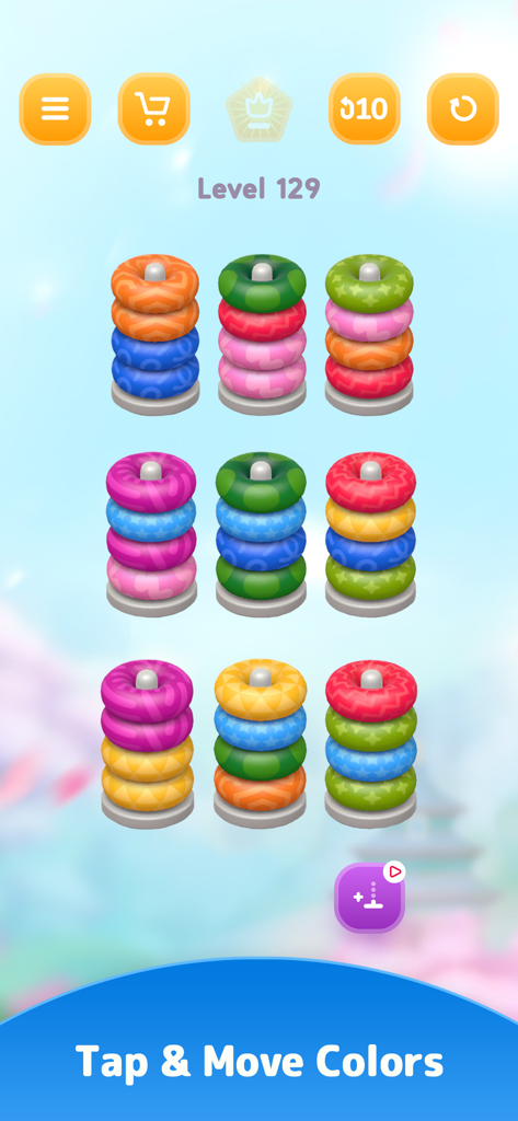 Color Sort 3D — Hoop Puzzle - Games App | MWM