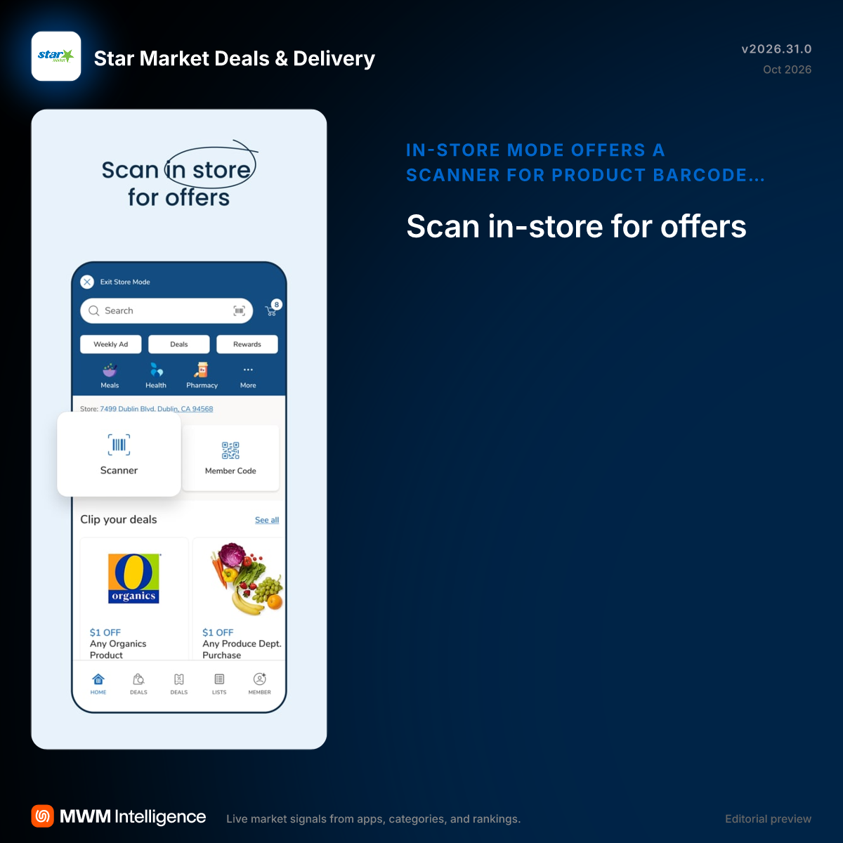 Star Market Deals & Delivery - Shopping App | MWM