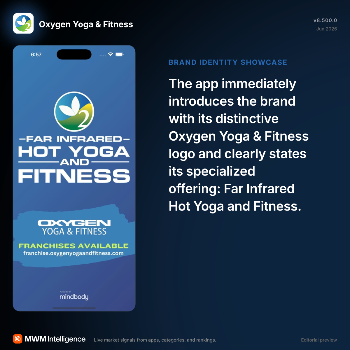 Oxygen Yoga & Fitness - Health & Fitness App | MWM