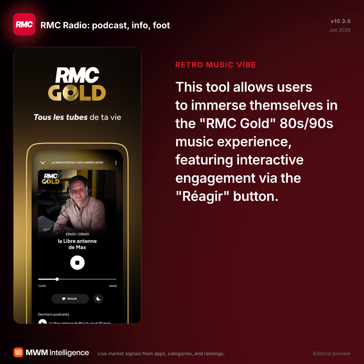 RMC Radio: podcast, info, foot - News App | MWM