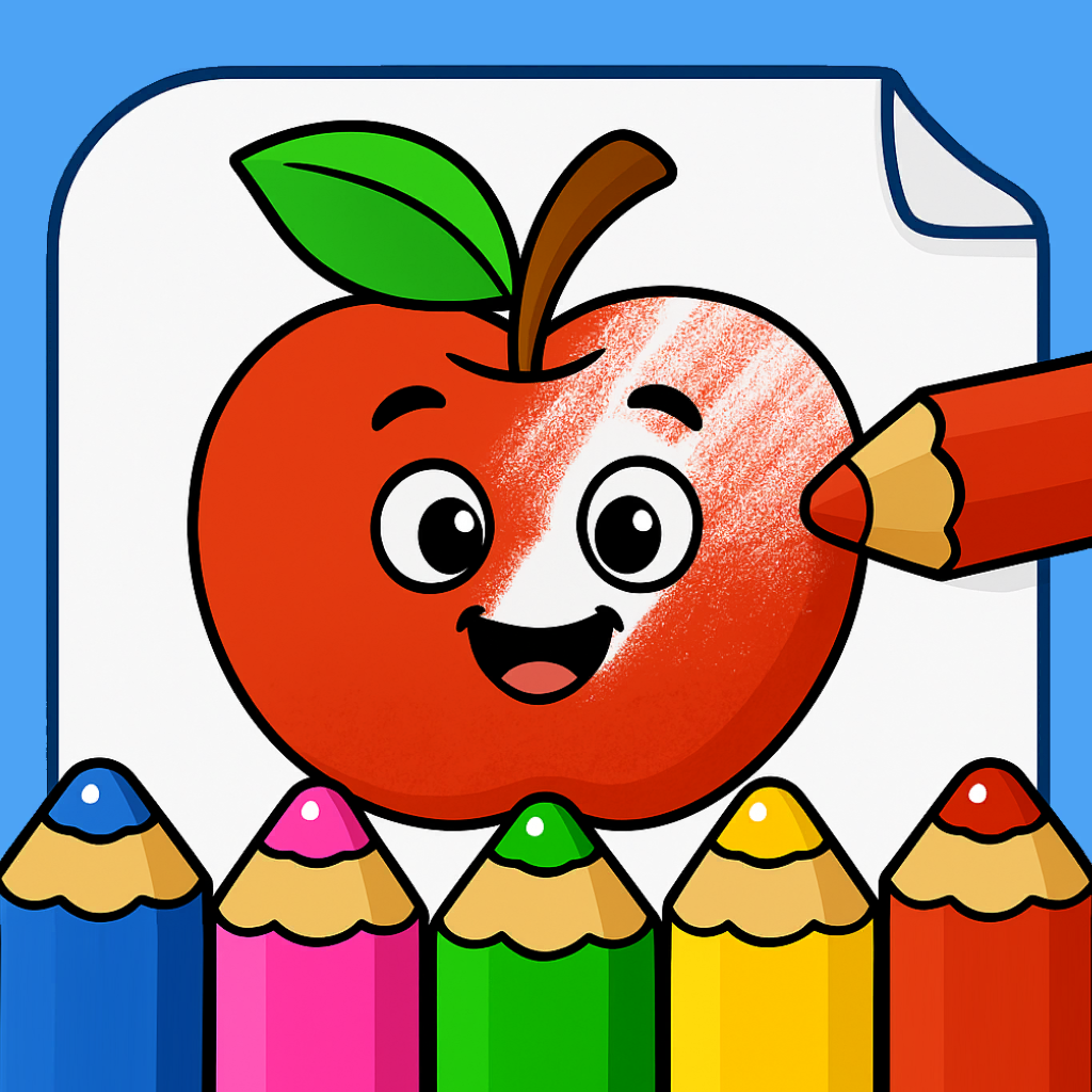 Toddler coloring: kids games | Safe, Ad-Free Creative Learning