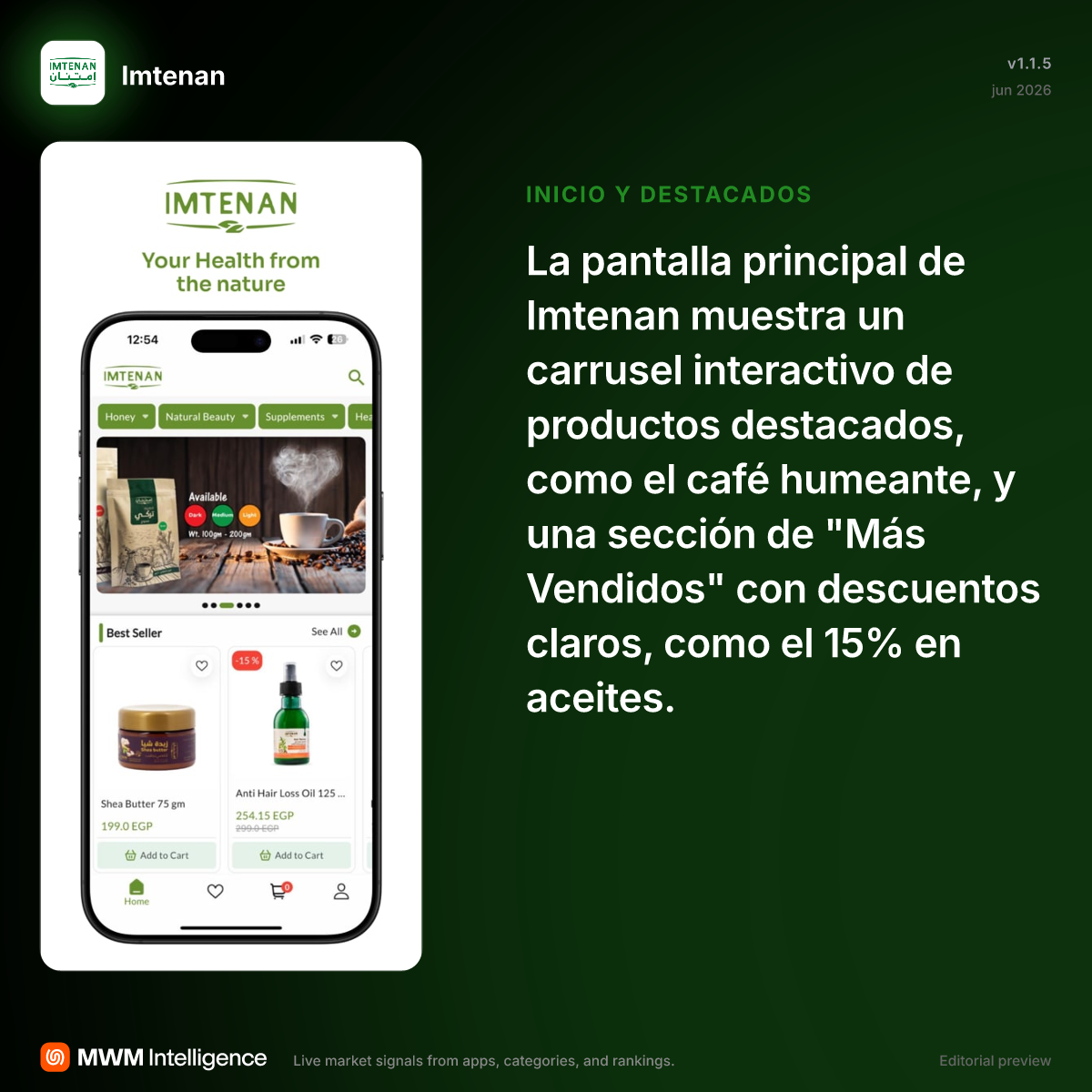 Imtenan App De Comida Y Bebida Mwm