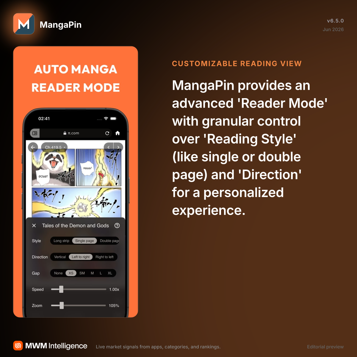 MangaPin - Entertainment App | MWM