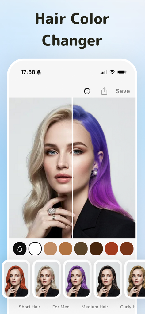 HairTry | Virtual AI Hairstyle & Color Try-On