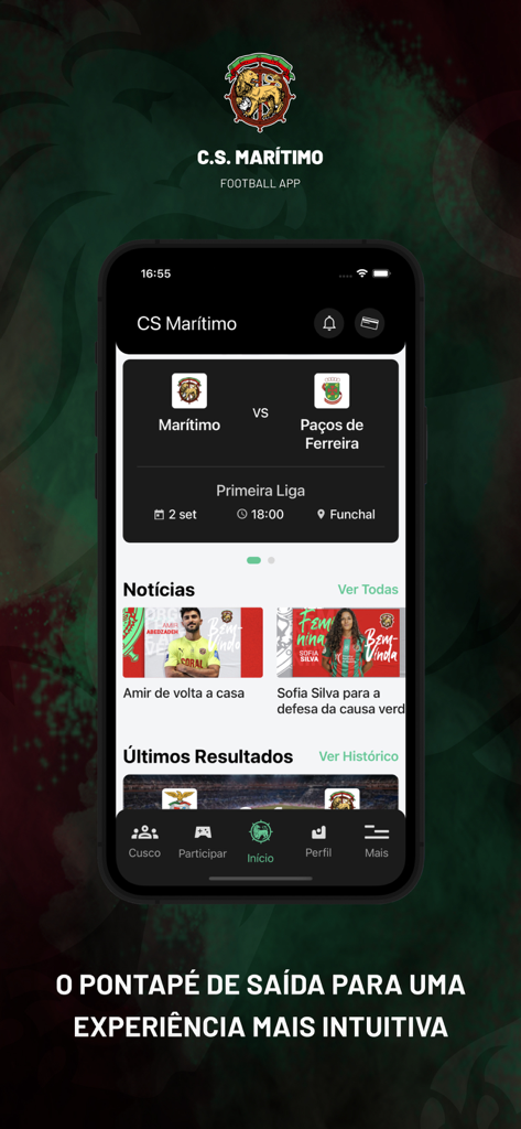 CS Marítimo - Sports App | MWM