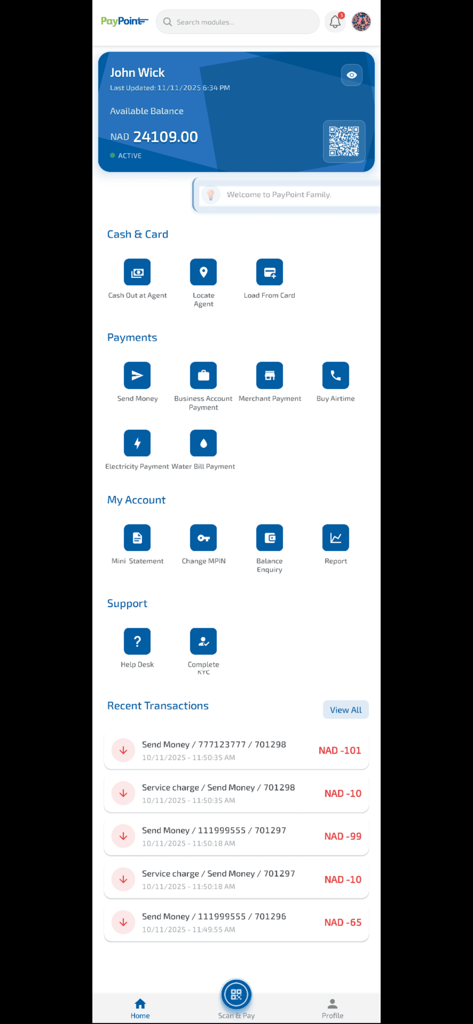 PayPointCustomer - Finance App | MWM