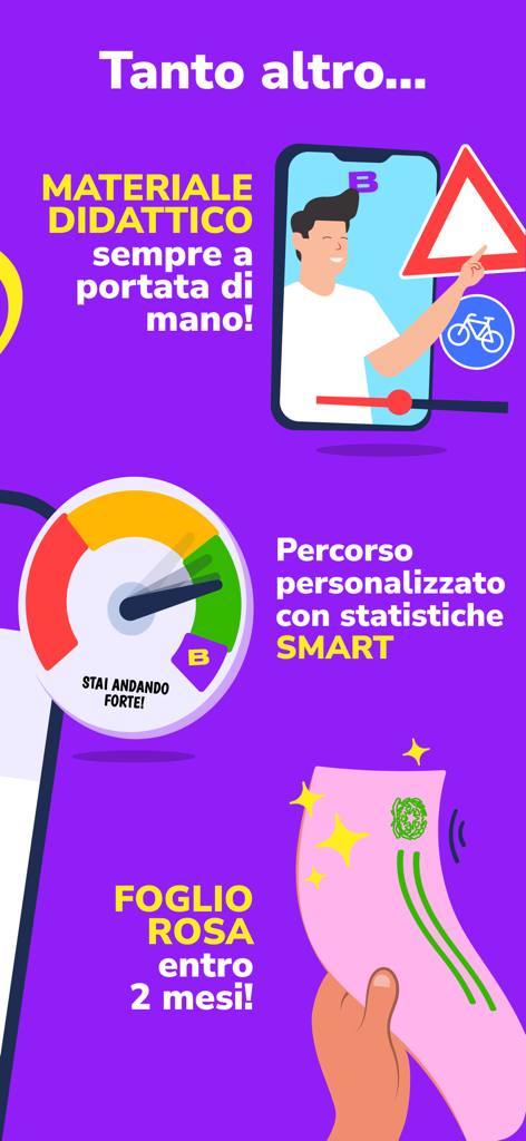 Quiz Patente 2026 BRUM | Supera l'esame di teoria al primo colpo