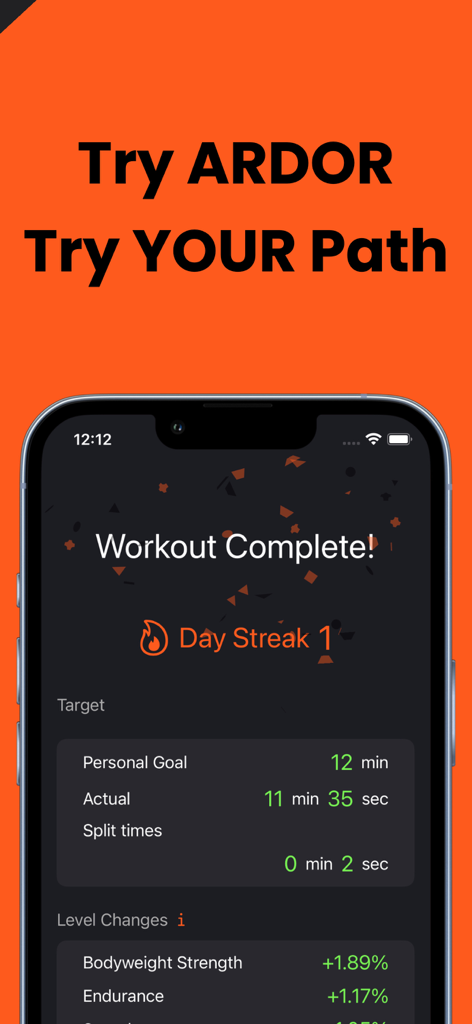 Ardor - Health & Fitness App | MWM
