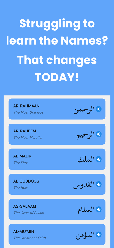 Sifat: Learn Names of Allah - Reference App | MWM