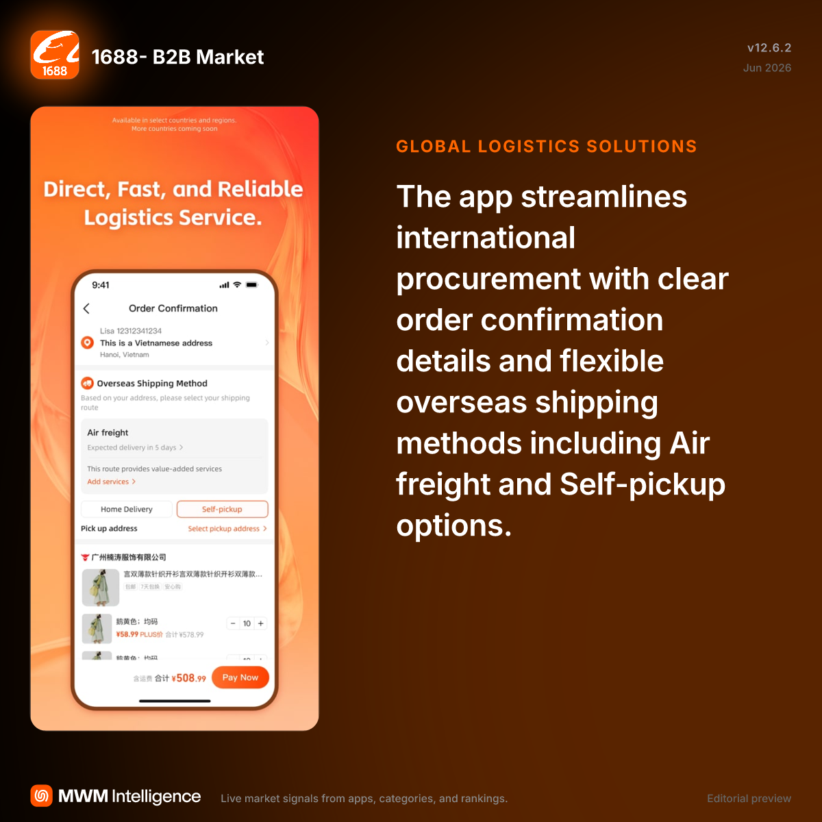 1688- B2B Market - Shopping App | MWM