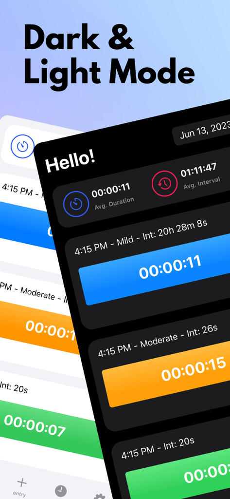 Contraction Tracker - Timer - Medical App | MWM