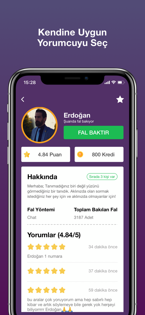Sembol Fal - Gerçek Falcılar - Entertainment App | MWM