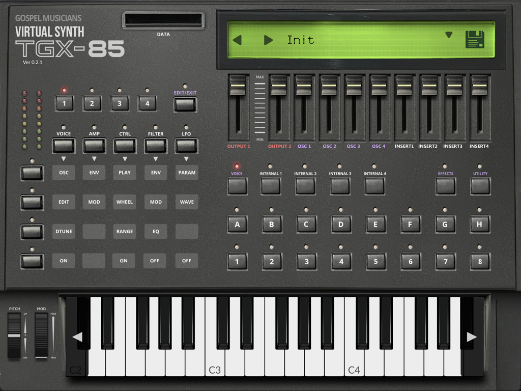 TGX-85 Virtual Sample Library - Music App | MWM