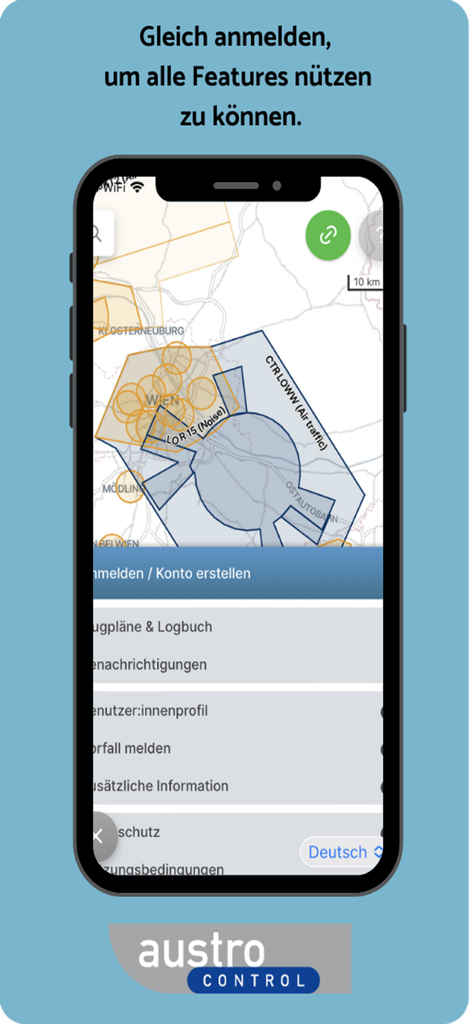Austro Control Dronespace - Navigation App | MWM