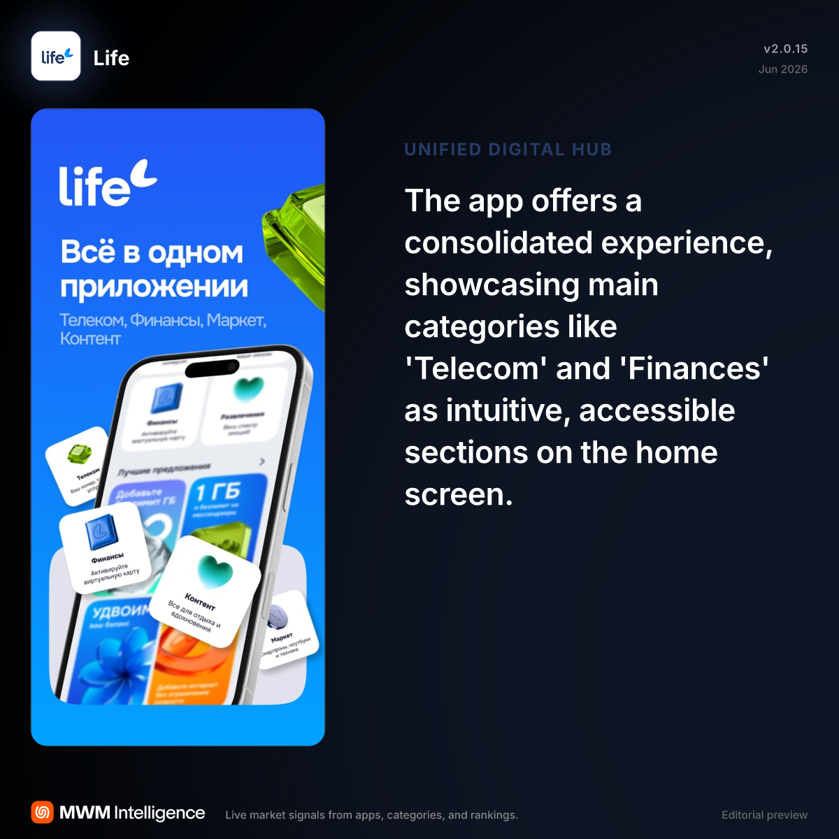 Life - Utilities App | MWM