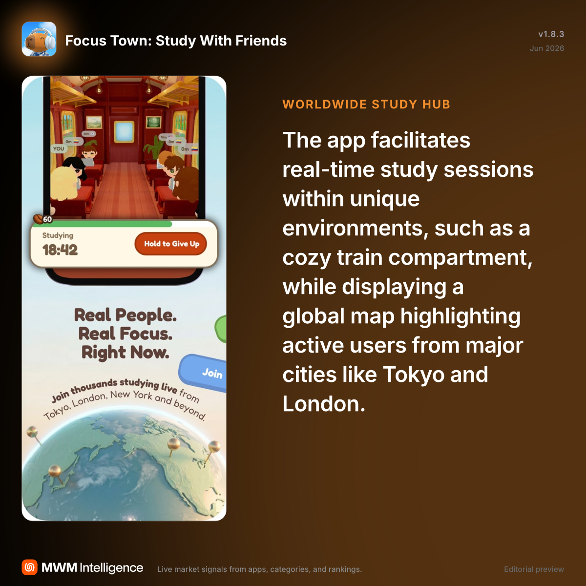 Focus Town: Study With Friends - Productivity App | MWM