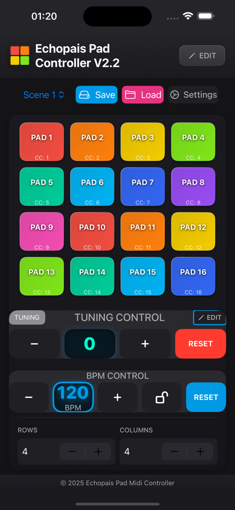 EchoPad Controller - Developer Tools App | MWM