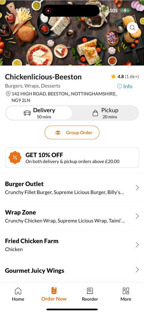 Chickenlicious - Beeston - Food & Drink App | MWM