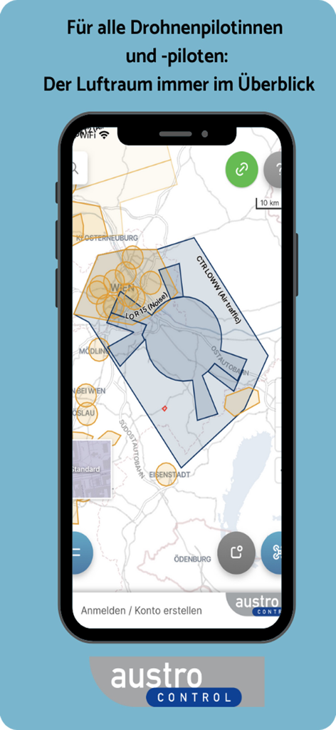 Austro Control Dronespace - Navigation App | MWM