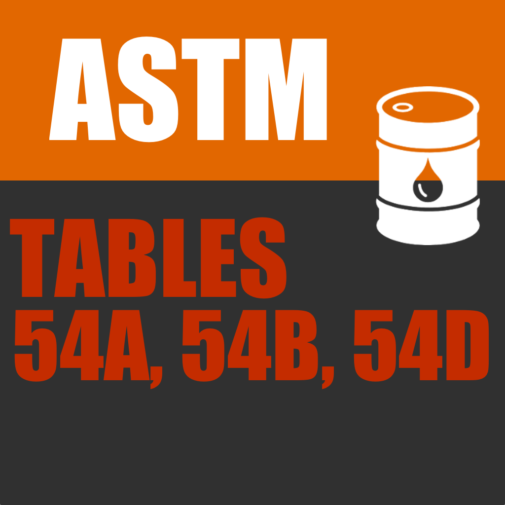 ASTM Tables: 54A, 54B, 54D | Professional Petroleum VCF Calculator