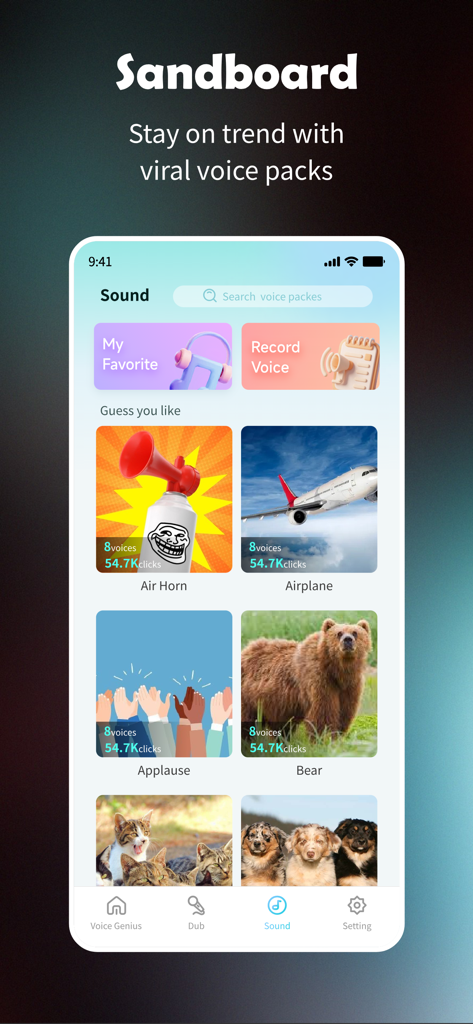Voice Genius - AI Parody | Create Epic AI Voices & Viral Memes