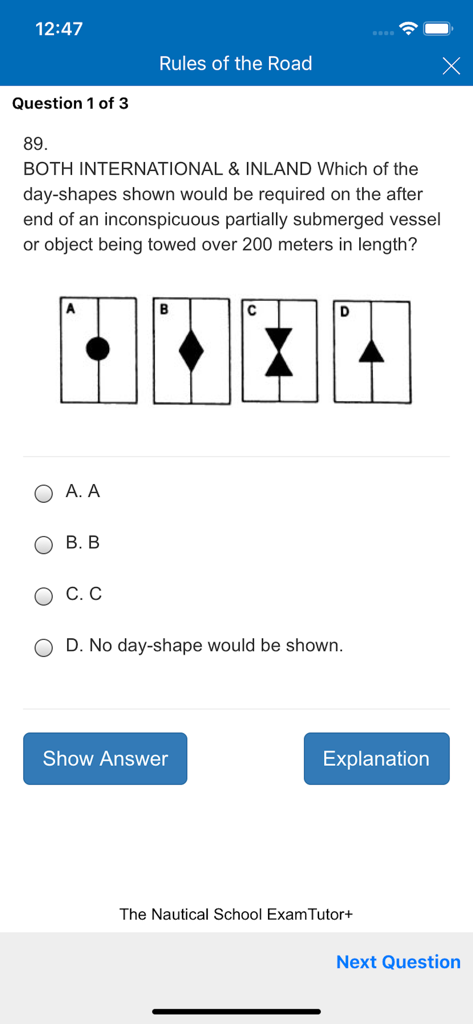 The Nautical School ExamTutor+ - Education App | MWM