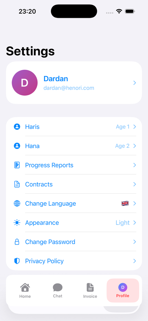 Henori - Education App | MWM