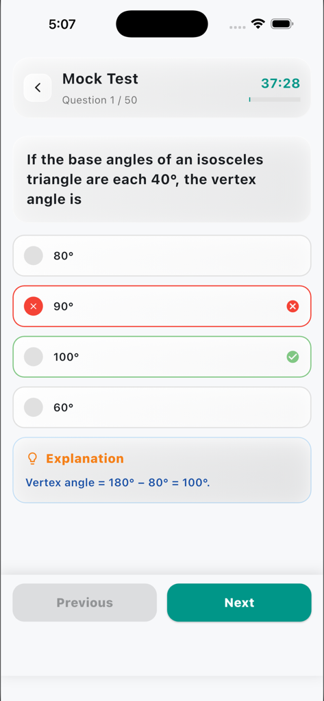 Grade 9 Math Practice - Education App | MWM