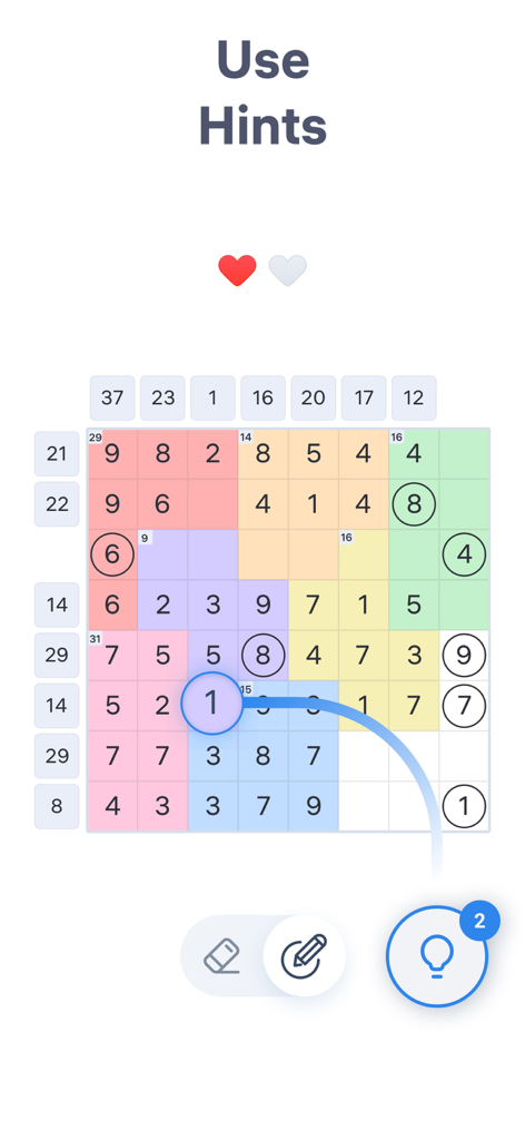 Number Sums - Numbers Game - Games App | MWM