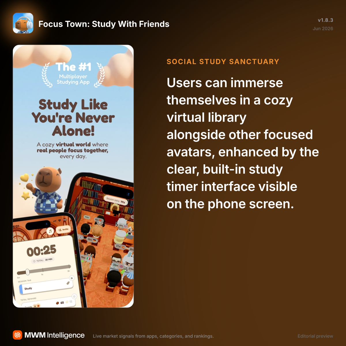 Focus Town: Study With Friends - Productivity App | MWM