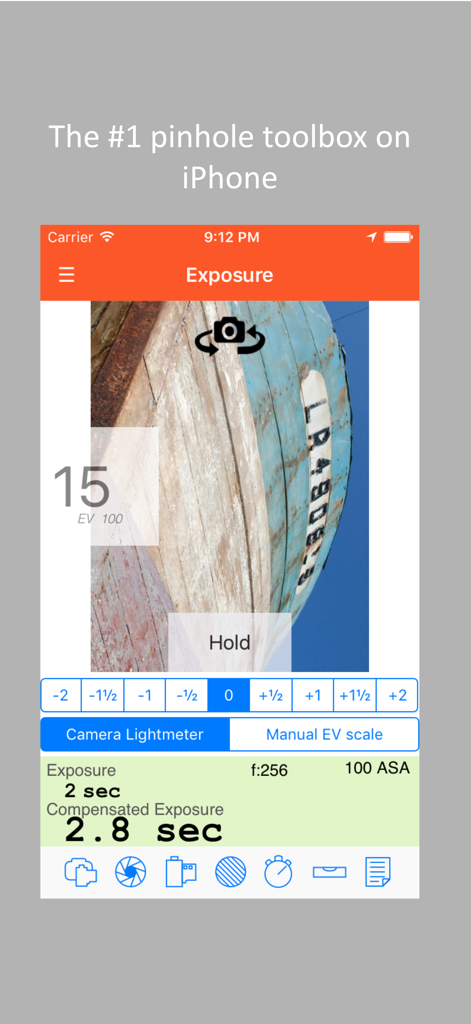 Pinhole Assist | The Professional Analog Exposure Calculator