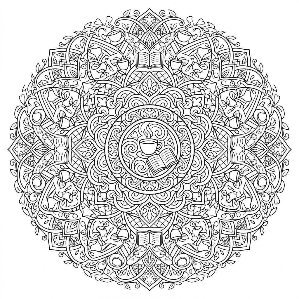 Mandala e Motivi Rilassanti da Colorare | Pagina Gratis — Color Pop