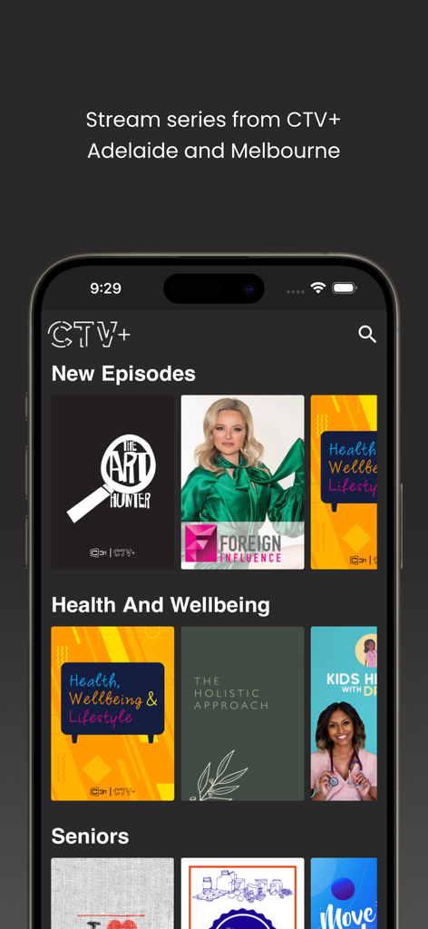 CTV+ | Free Australian Community TV, Sports & Documentaries