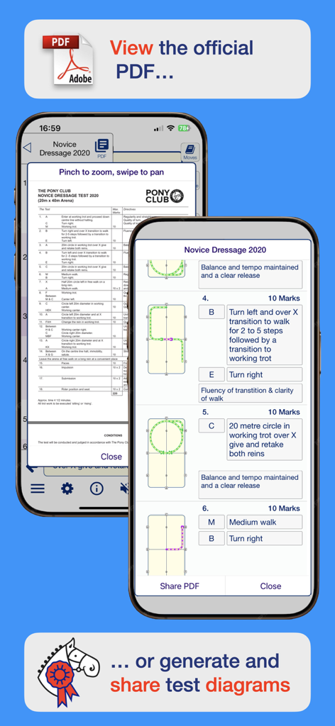 The Pony Club Dressage TestPro | Master Your Next Dressage Test