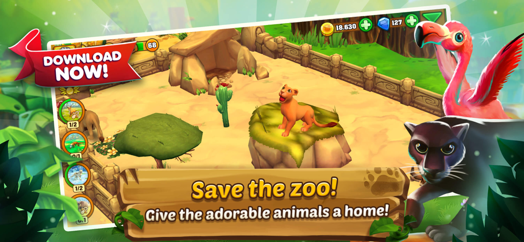 Zoo 2: Animal Park | Build, Breed, and Manage Your Dream 3D Zoo
