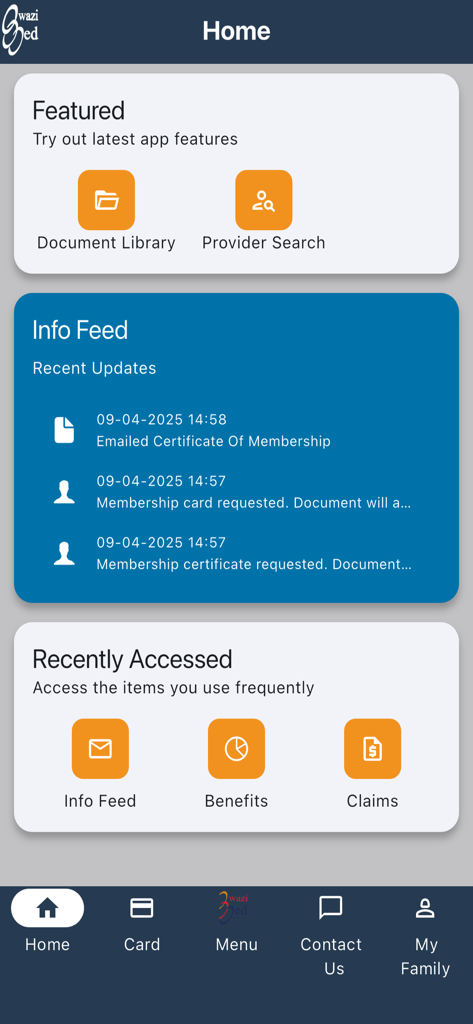 SwaziMed Member App | Your Medical Aid in Your Pocket
