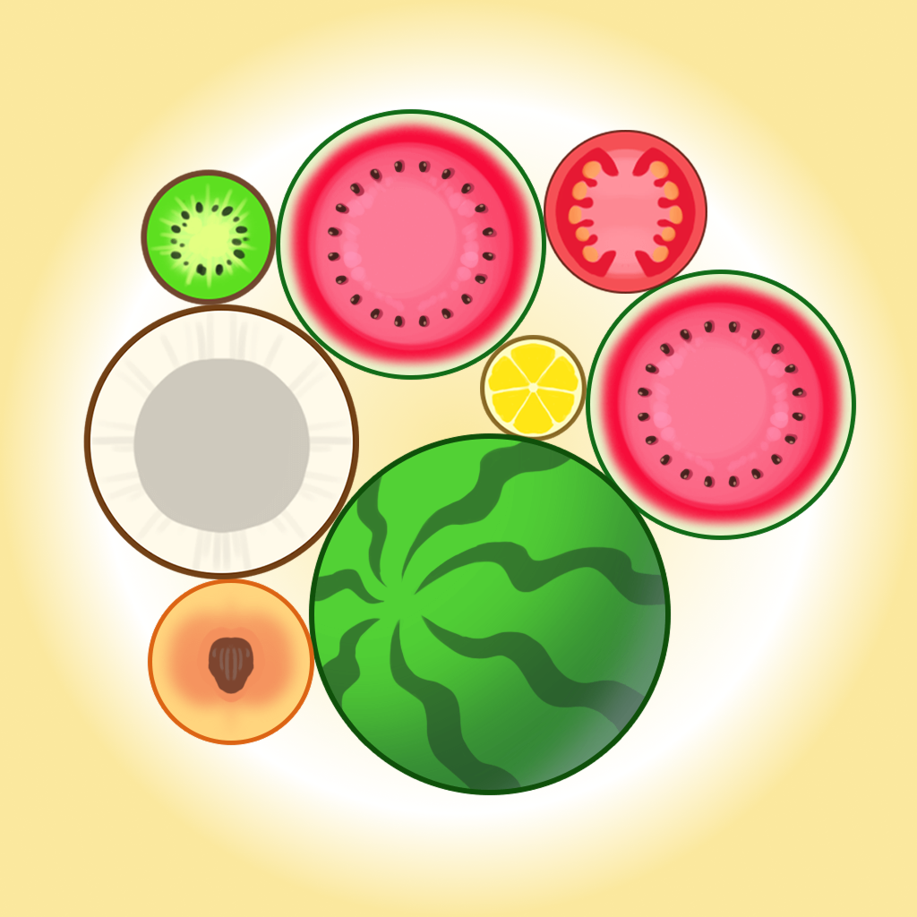 Fruit Merge - Watch Game | The Addictive Fruit Puzzle for Your Wrist