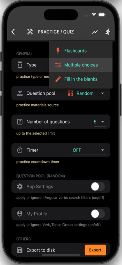 ITALIAN VERB CONJUGATION +QUIZ - Education App | MWM
