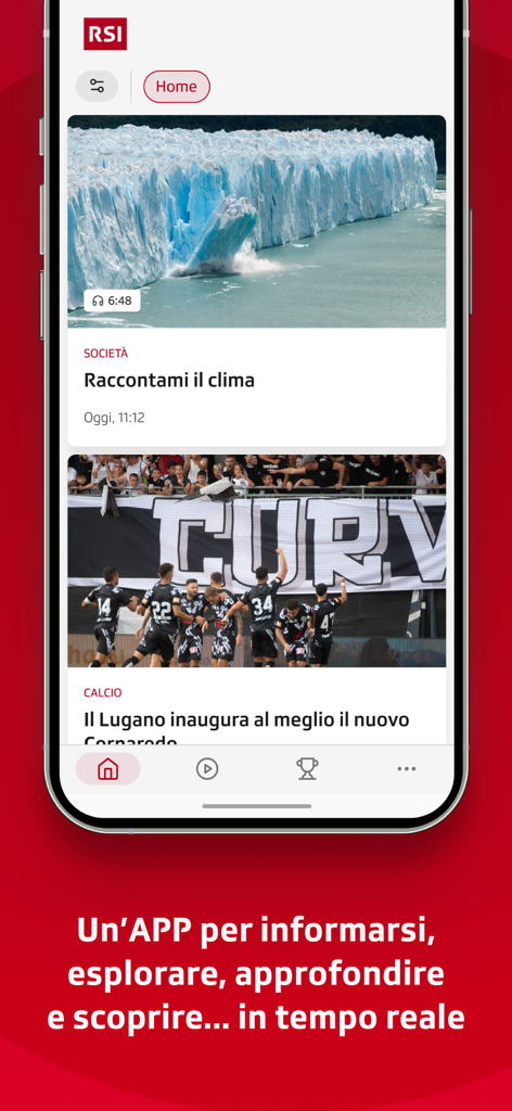 RSI - Info, Sport, Cultura - News App | MWM