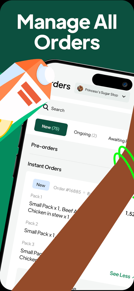 Chowdeck Vendor Hub | Simplify Your Menu & Order Management