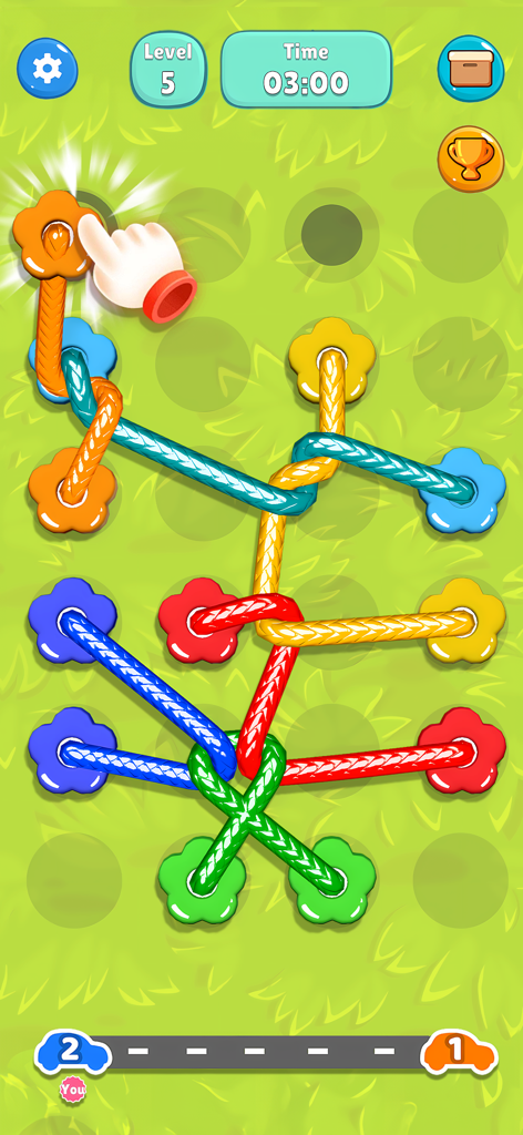 Tangled Line 3D: Knot Twisted - Games App | MWM