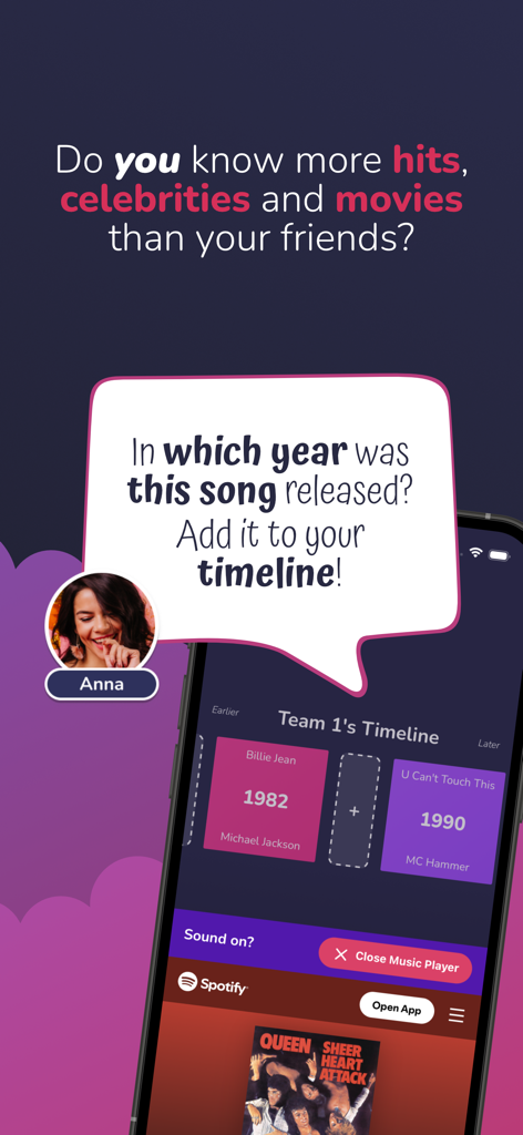 Timester - Guess The Year! - Music App | MWM