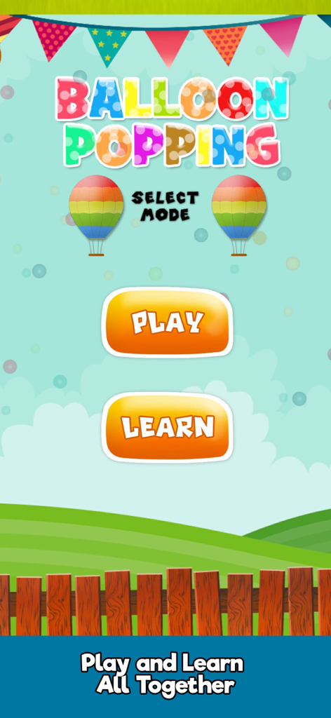 Popping Balloon Pop For Kids | Fun Toddler Motor Skills Game