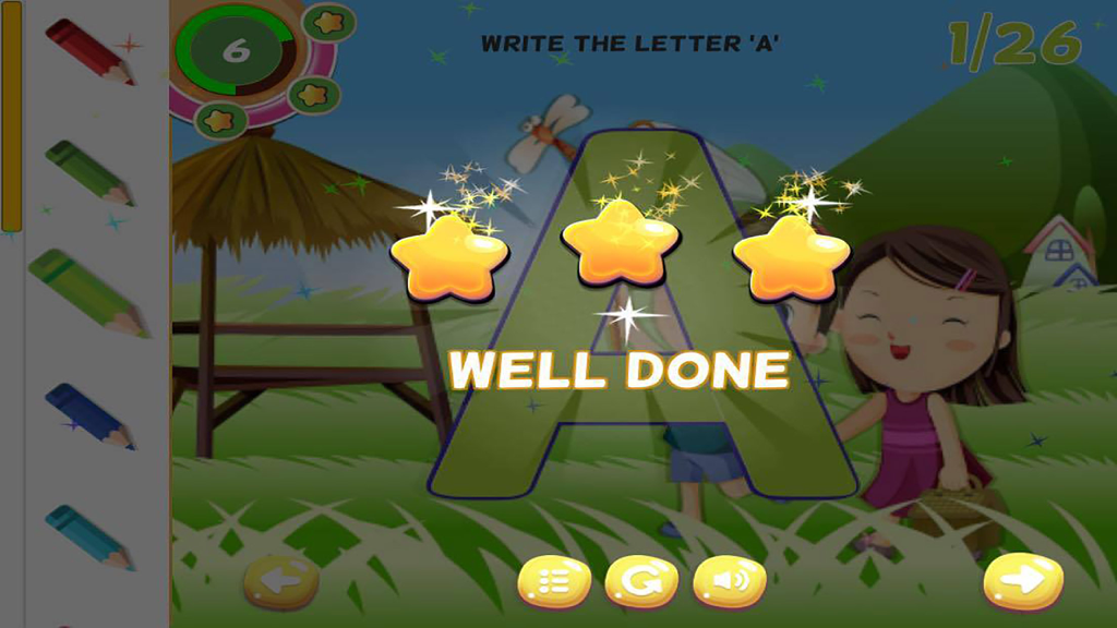 ABC Tracing Letters Learning How to Write Alphabet - Games App | MWM
